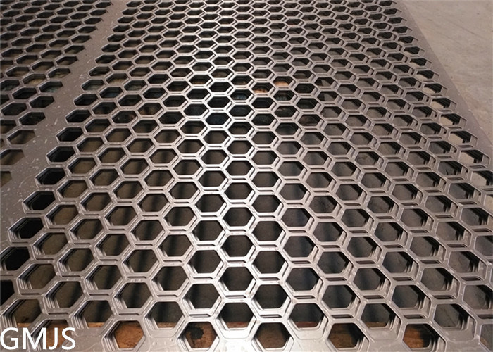 SS Perforated Metal Sheet For Shaker Screen Lining Plate with Hexagonal ...