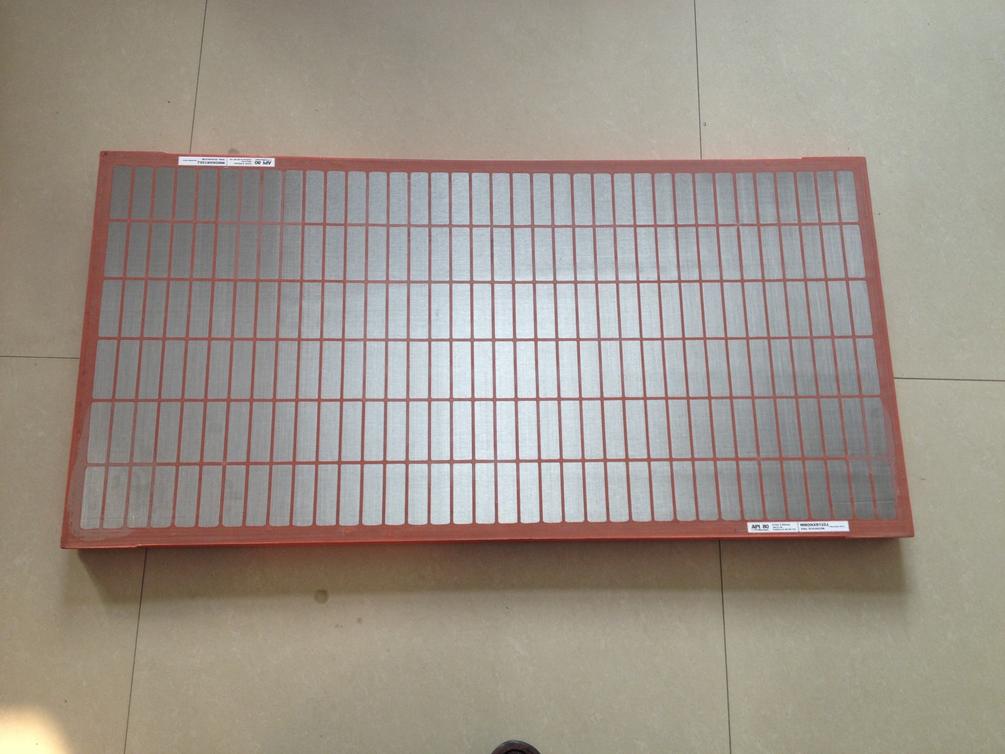 API 200 Composite Frame Shale Shaker Screen For Shale Shaker And Oil ...