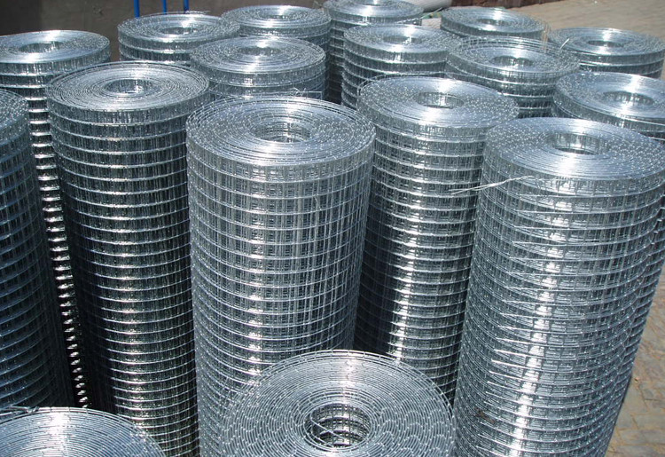 1/2 3/4 1'' Hot Dipped Galvanized Welded Wire Mesh Max width 2.5m