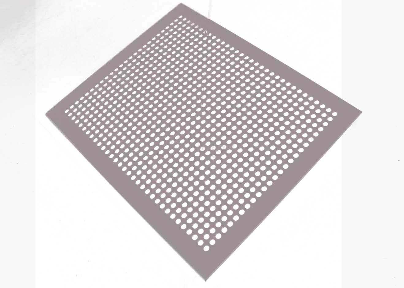 Stainless Steel Perforated Metal Sheet , Punched Hole Steel Sheet Net