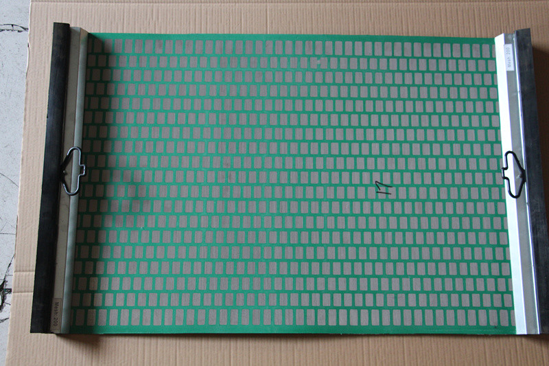 Oilfield Brandt Hook Strip Flat Shale Shaker Screen Three Layers