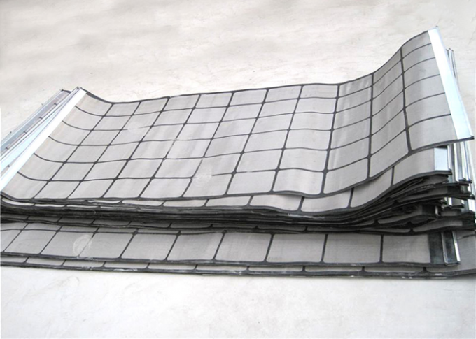 2000 Hook Strip Soft Shale Shaker Screen For Oil / Gas Drilling API 20-325